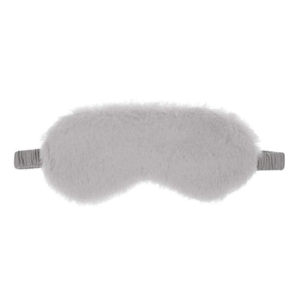 Fluffy Sleeping Mask - Light Grey