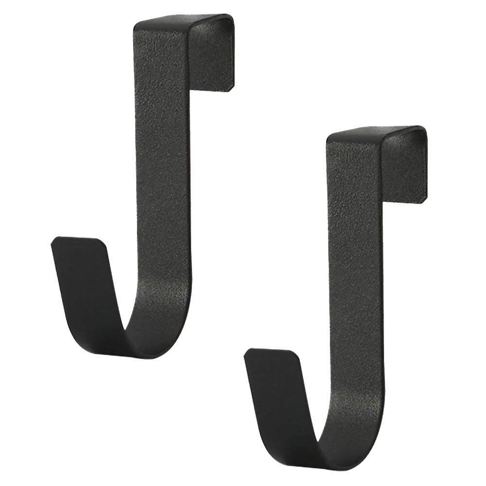 2x Kroge til dør / skabslåge - Sort