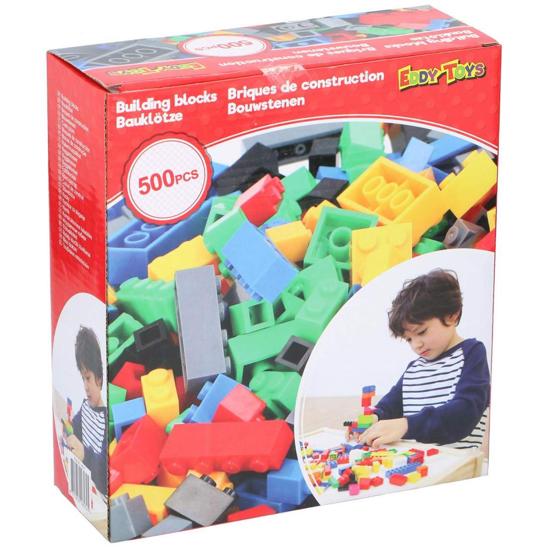 Building blocks in plastic - 500 pcs