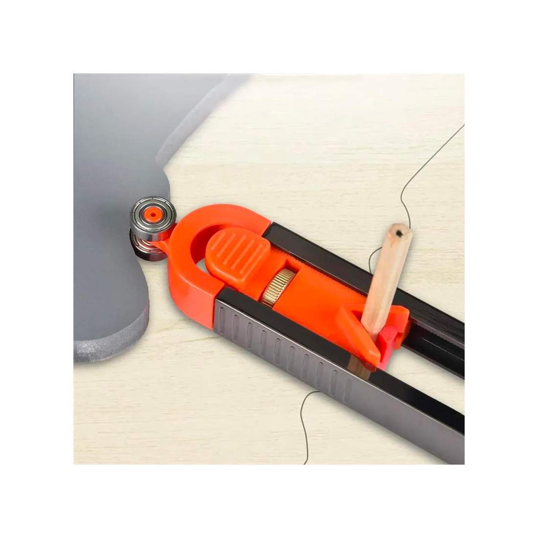 Gauge for Profile Tracing with Pen