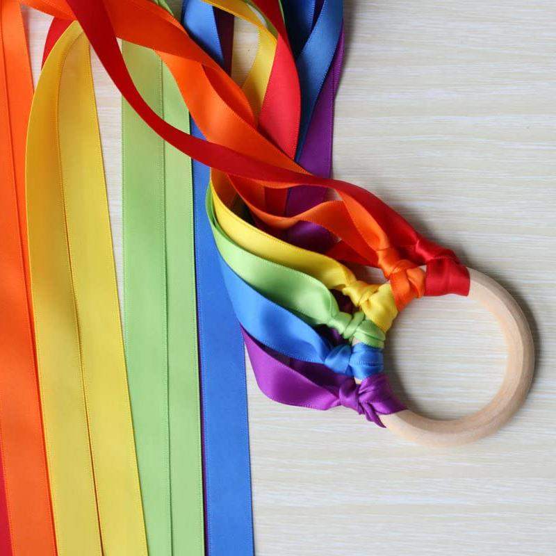 Sensory Toy with Colorful Fabric Strips | eStore