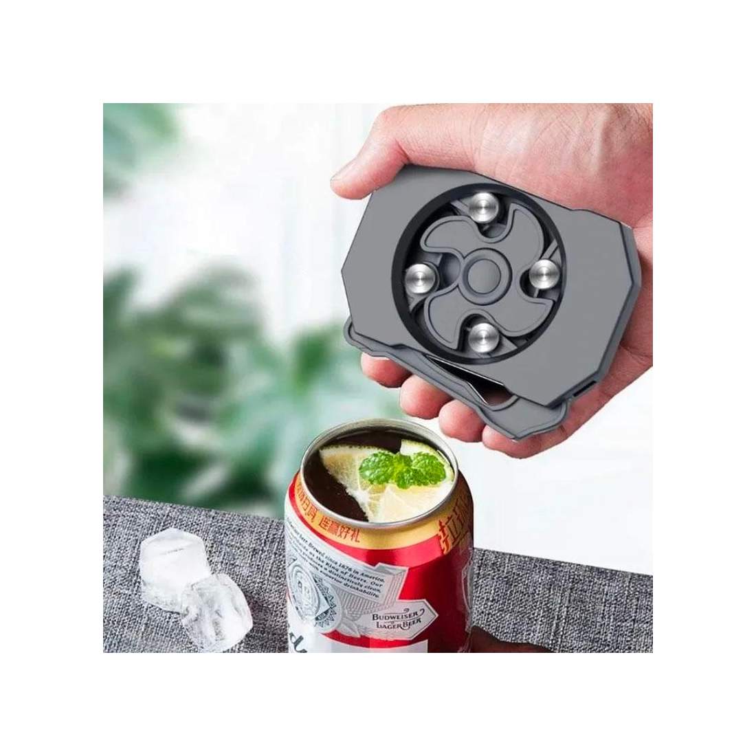 Lid remover for soda cans