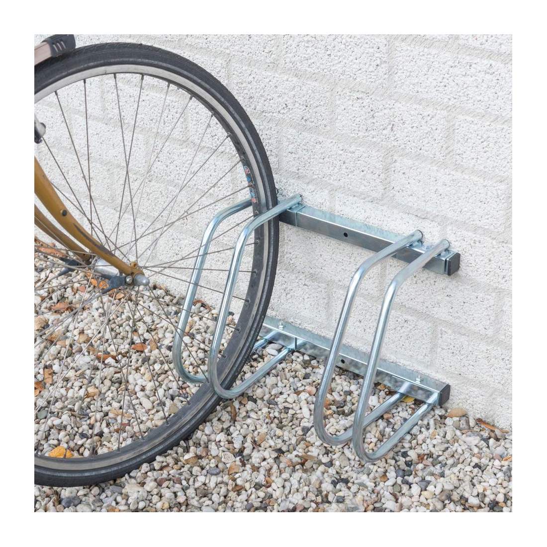 Bicycle rack for 2 bikes - Aluminum