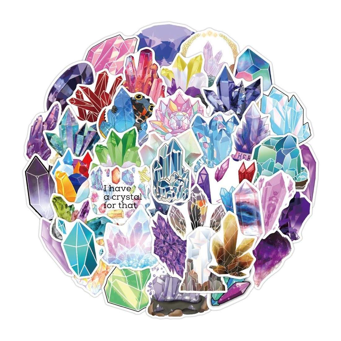 Stickers - crystals - 50 pcs | eStore