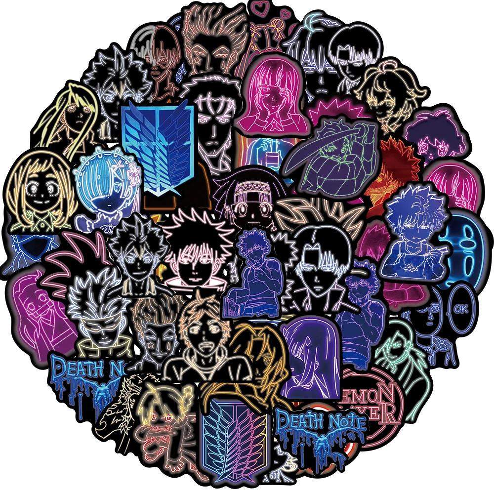 Stickers anime - 50 pcs | eStore