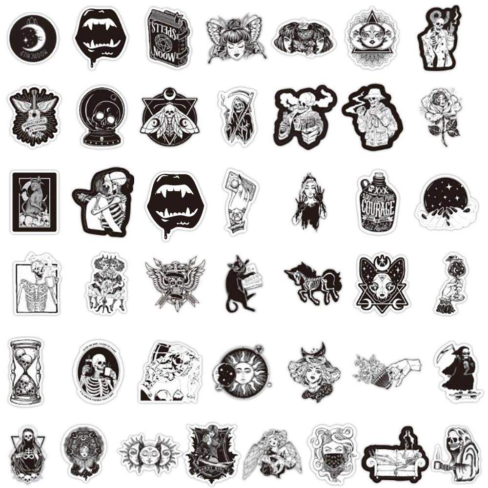Stickers - Gothic style - 50 pcs | eStore
