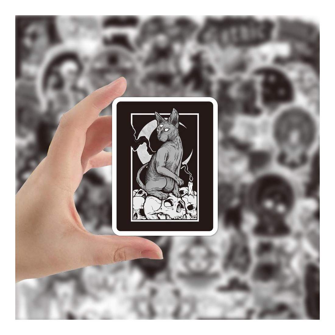 Stickers - Gothic style - 50 pcs | eStore