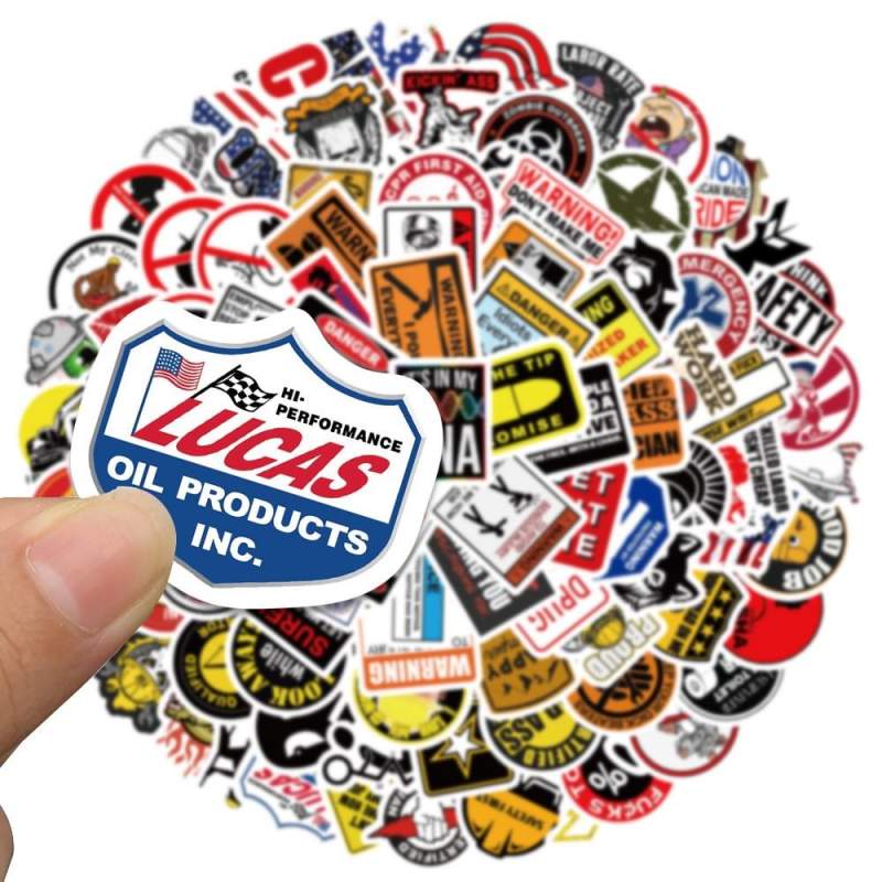 Stickers - humor - fun signs - 98 pcs