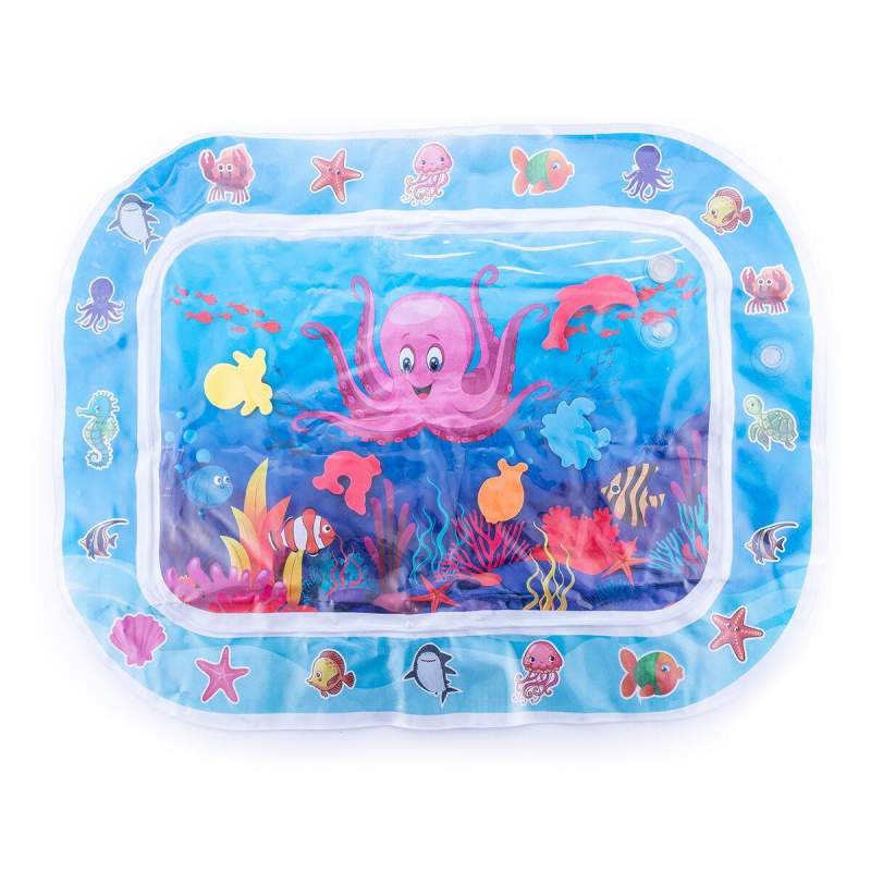 Inflatable play mat with water - baby toy