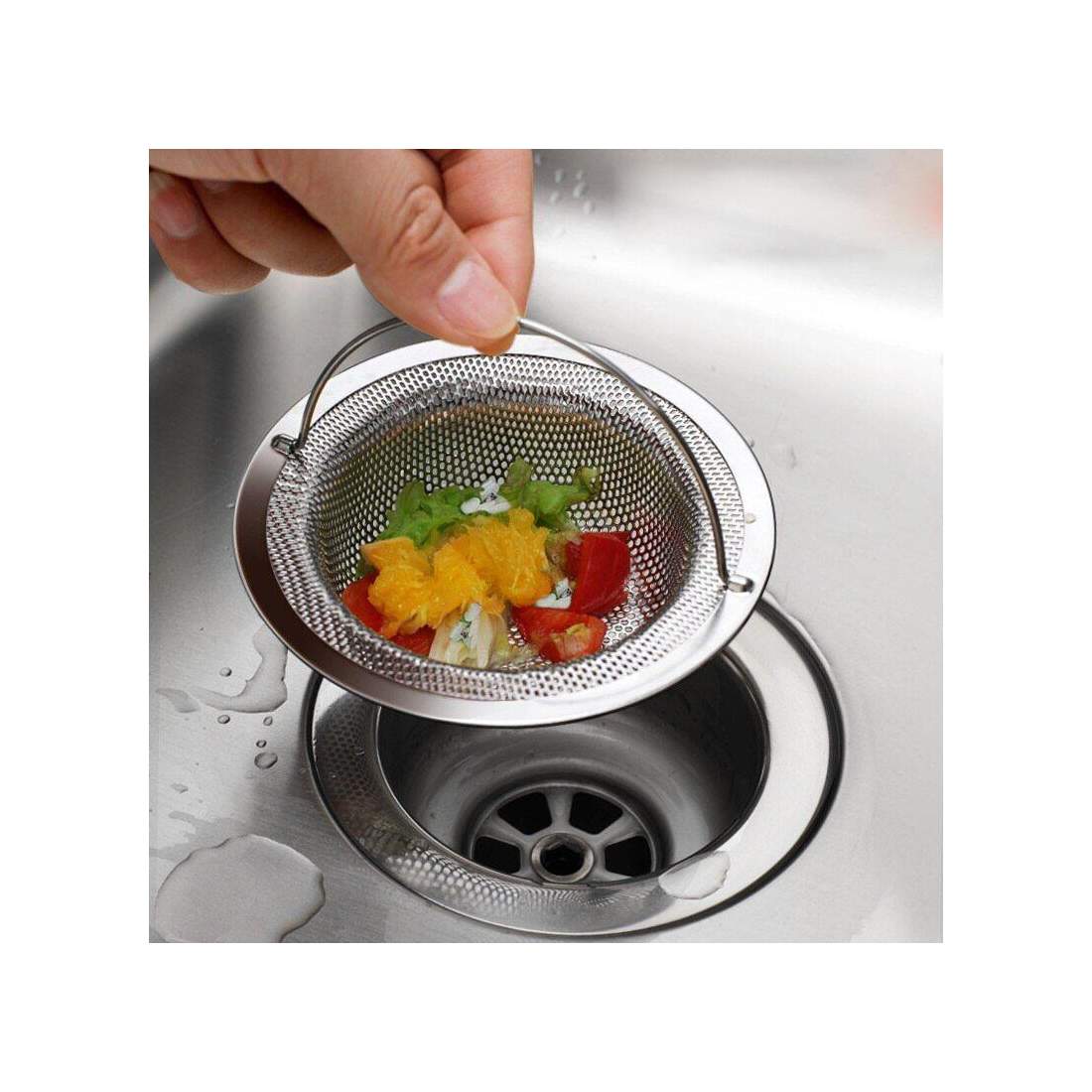 Sil til vask - rustfrit stål