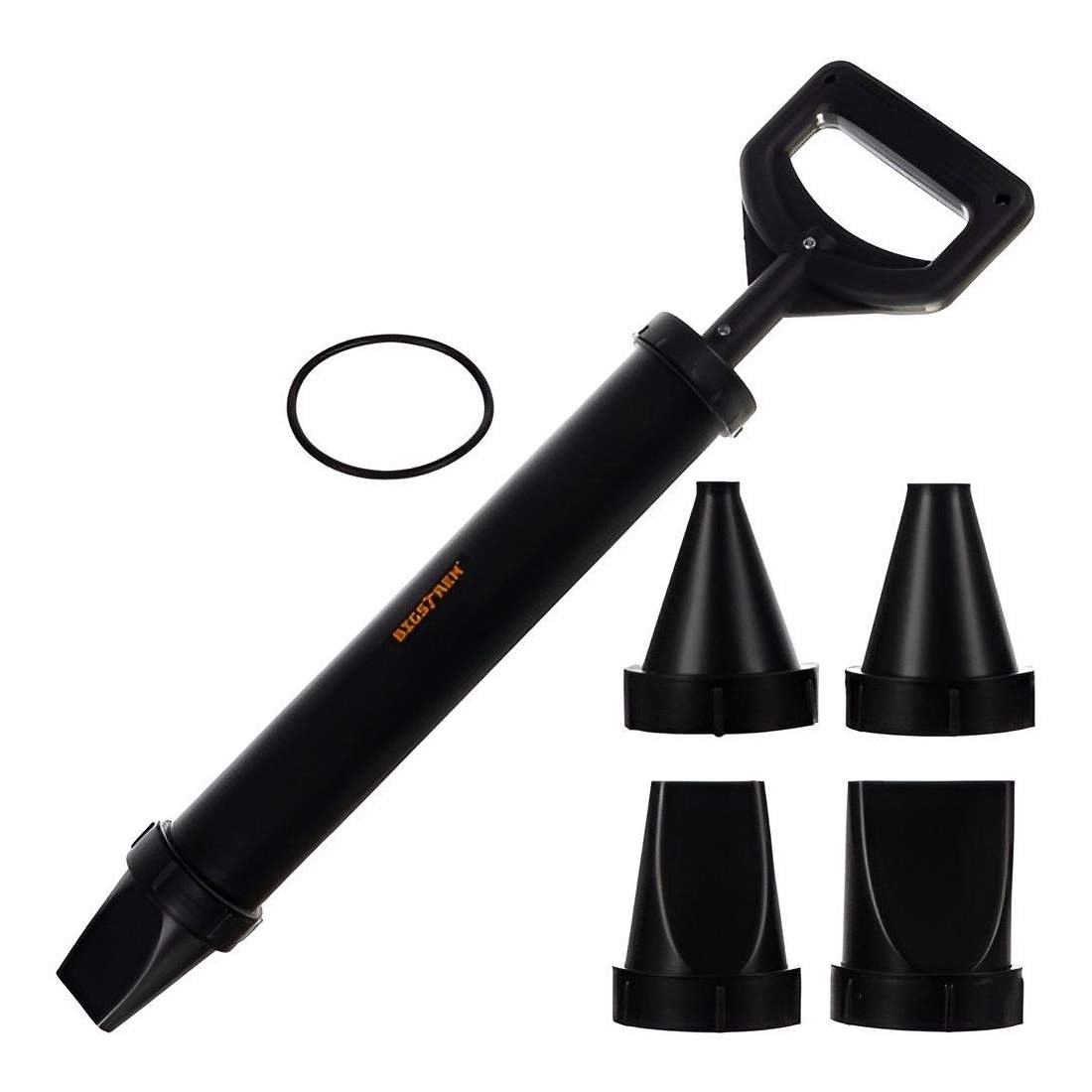 Injection gun for cement, hand pump - black