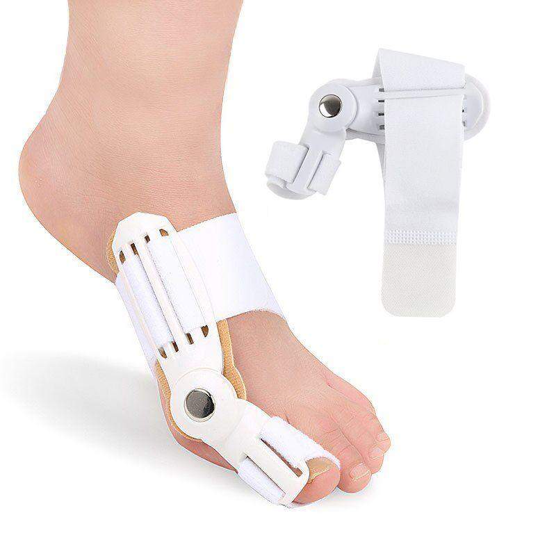 Resting rail against hallux valgus