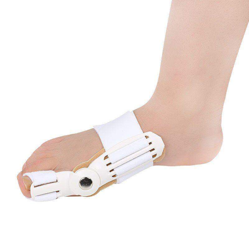 Resting rail against hallux valgus