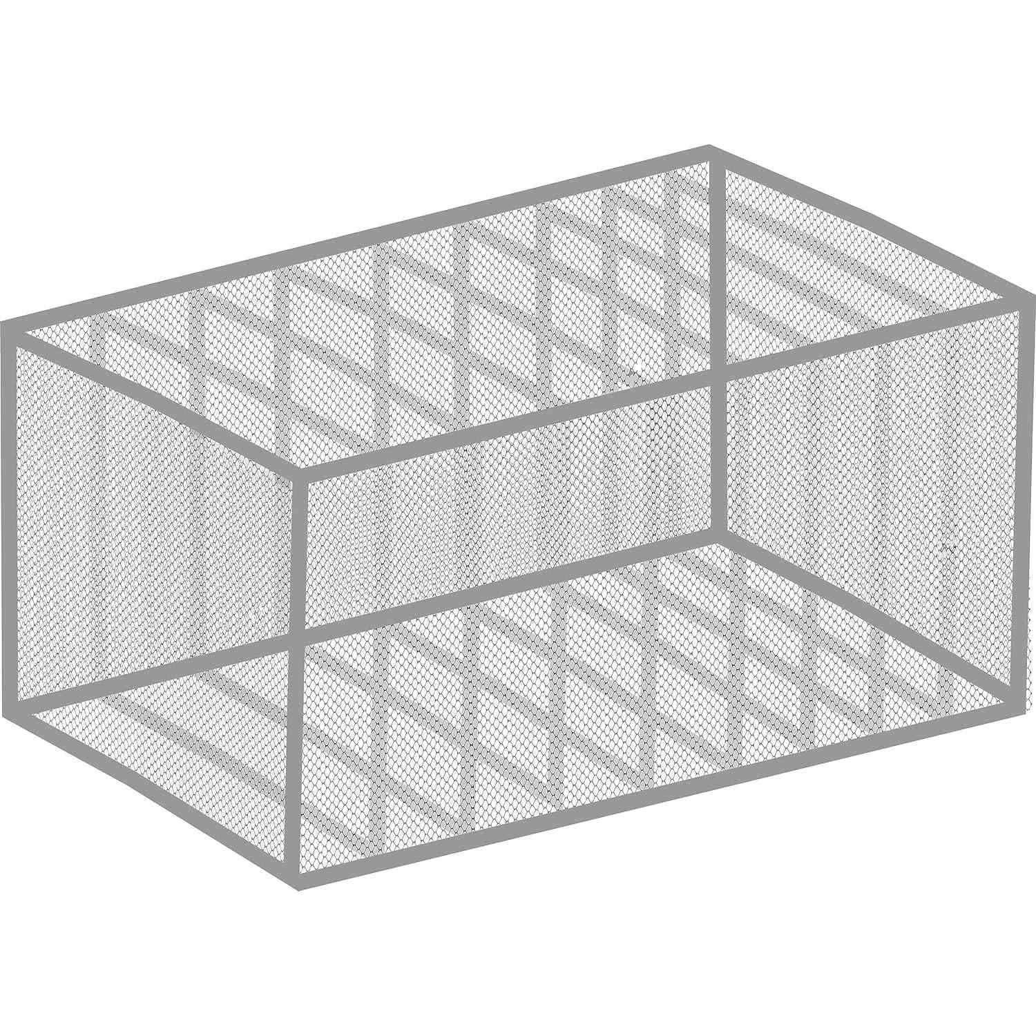 Soft storage box for textiles - 9 compartments - gray | eStore