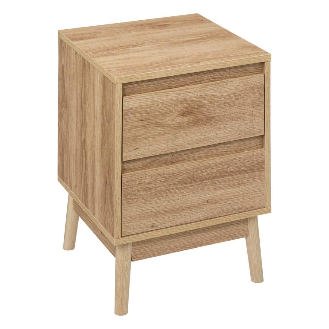 Bedside Table with Double Drawers | eStore