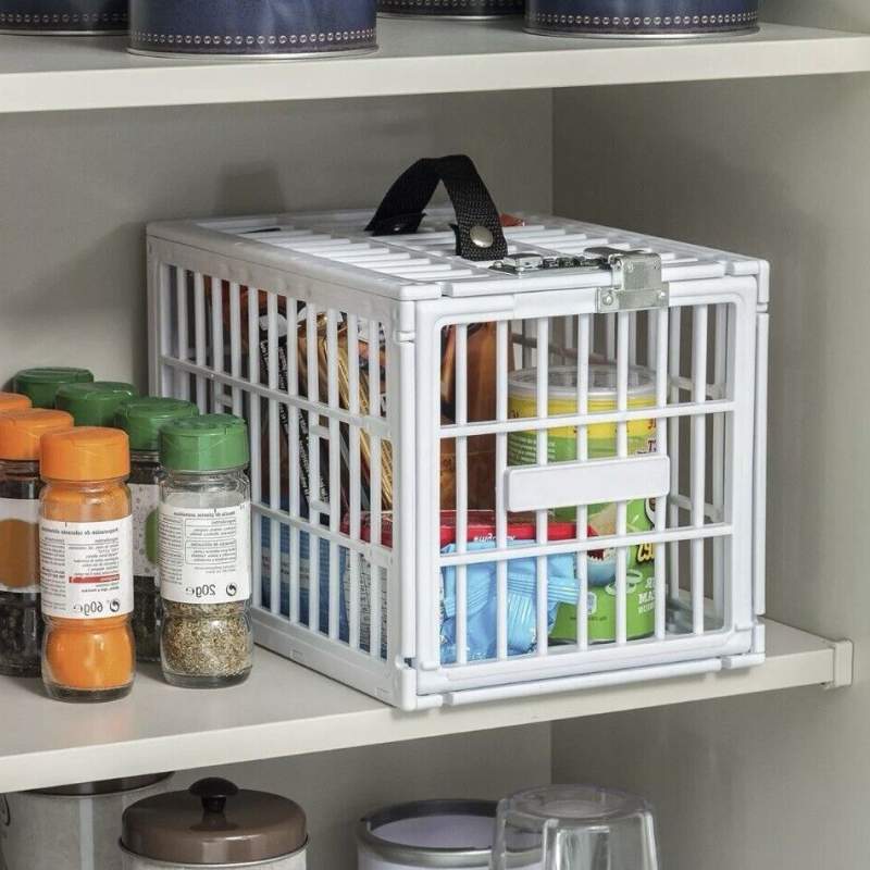 Lockable Food Cage for Fridge and Freezer