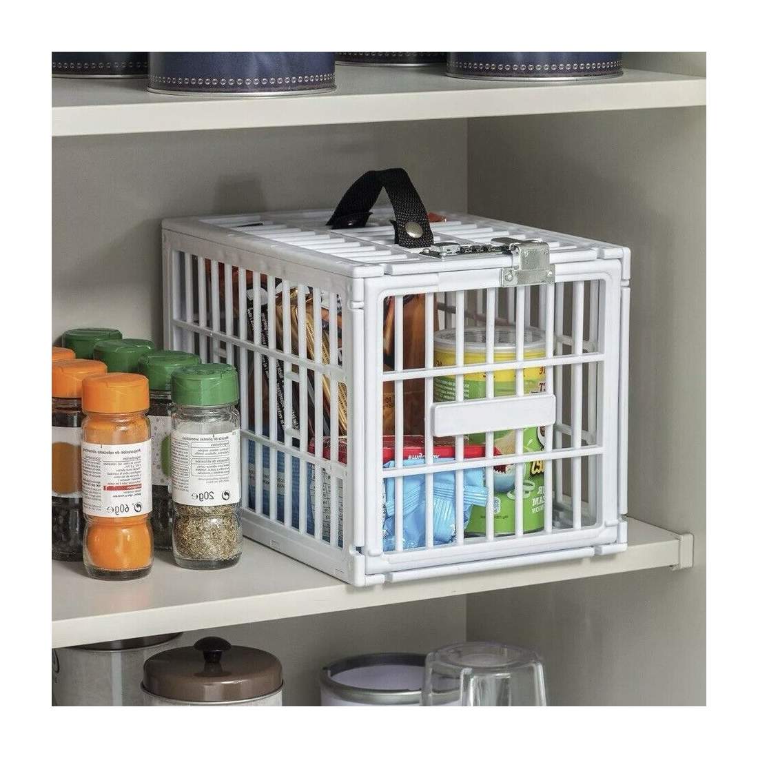 Lockable Food Cage for Fridge and Freezer