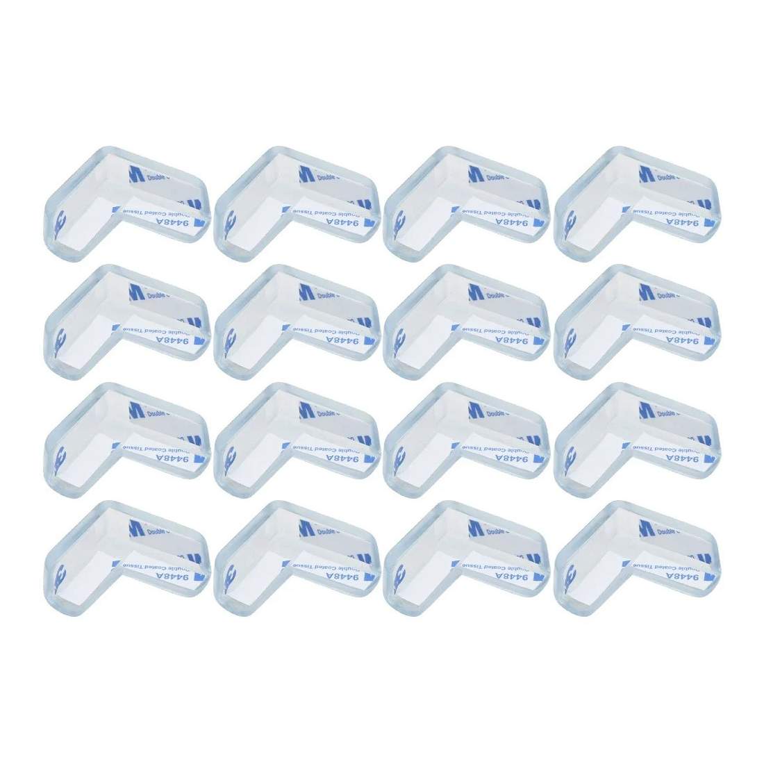 16 pcs Transparent Corner Guards - L-shaped