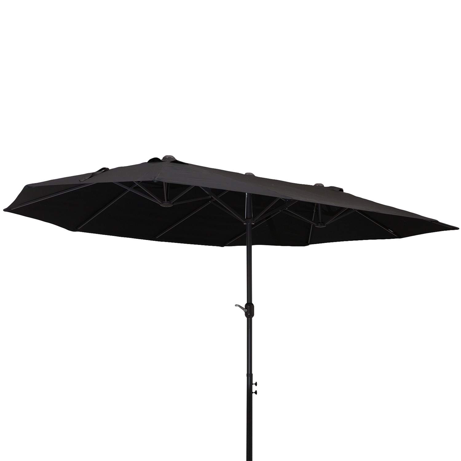 Outsunny Parasol Garden Umbrella Market Umbrella Double Parasol Patio ...