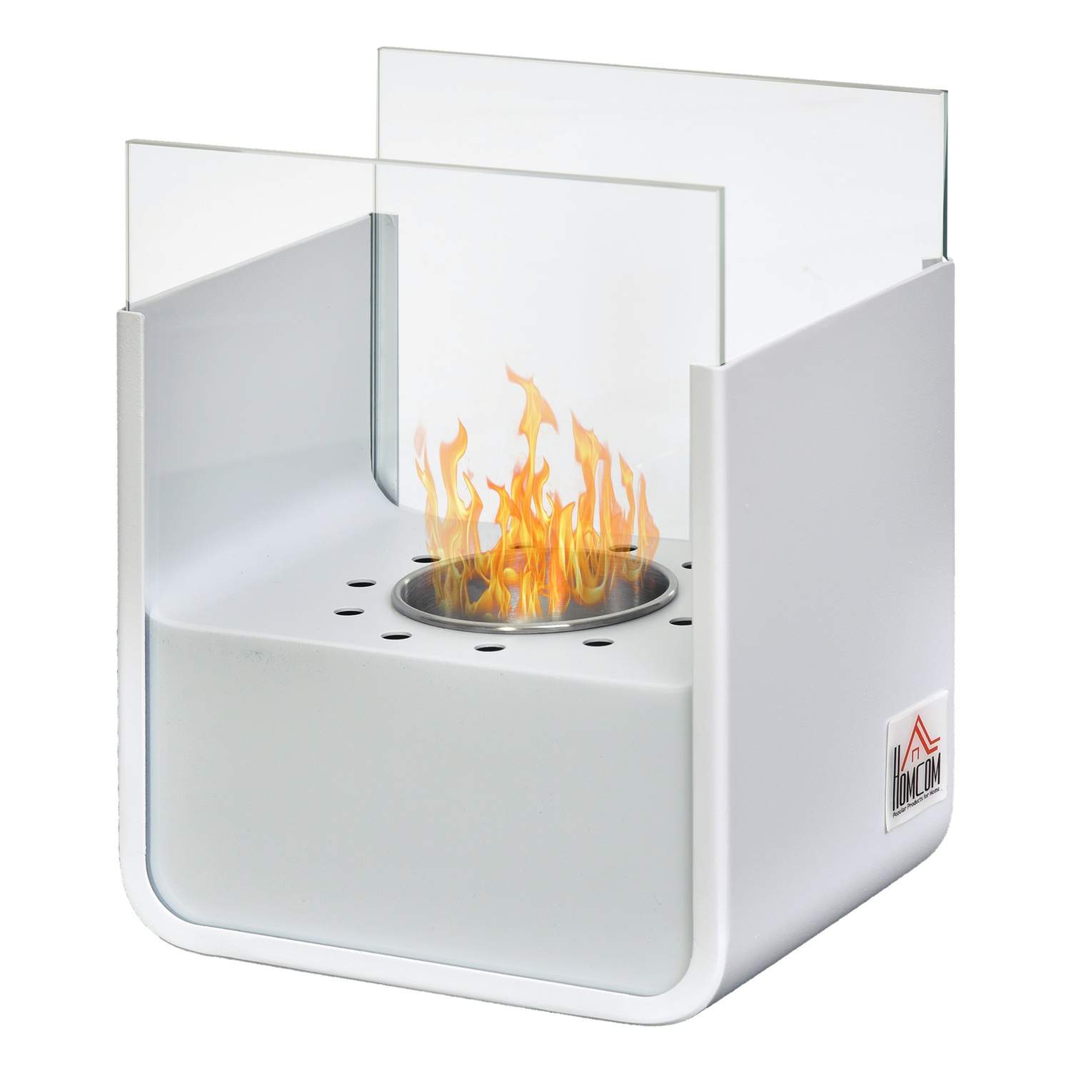 Stainless Bioethanol Fireplace 0.4L Smokeless Burner