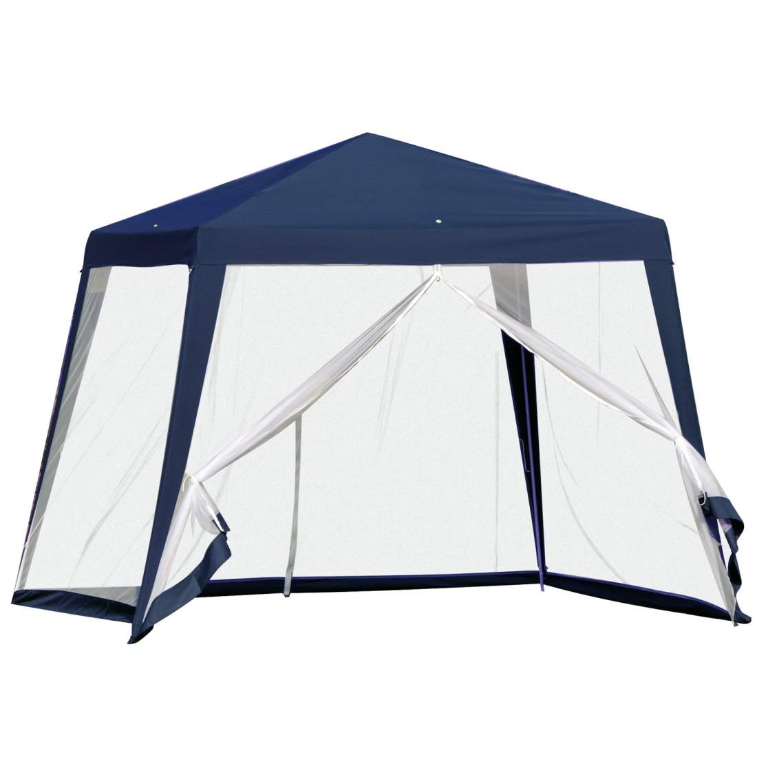 Weatherproof Blue Party Tent 3x3M with Mosquito Net
