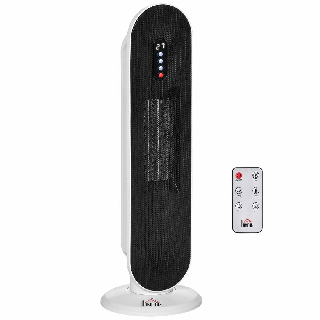 Ceramic Fan Heater 2000W with Timer & Remote Control