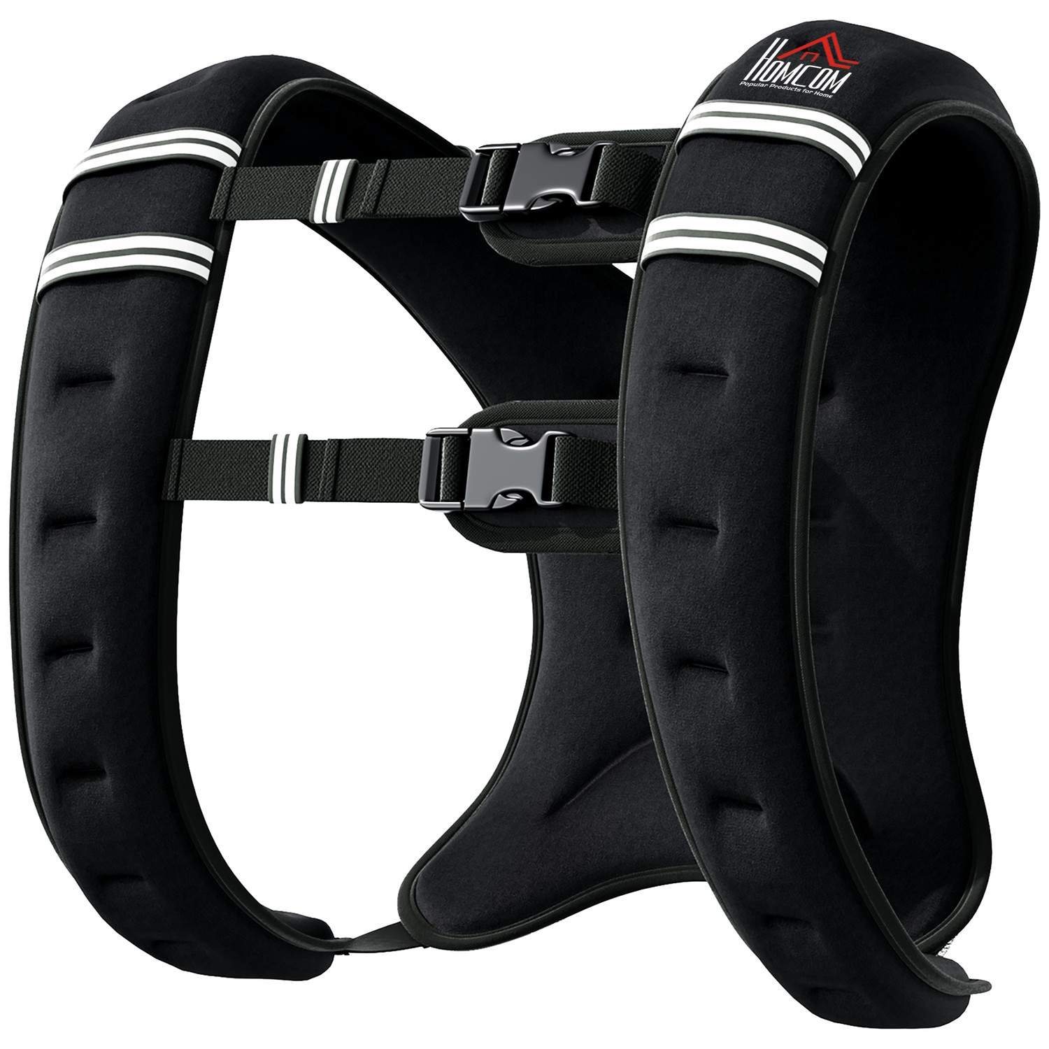 Weighted Vest 10Kg Adjustable Strength Training Oxford Fabric Metal ...