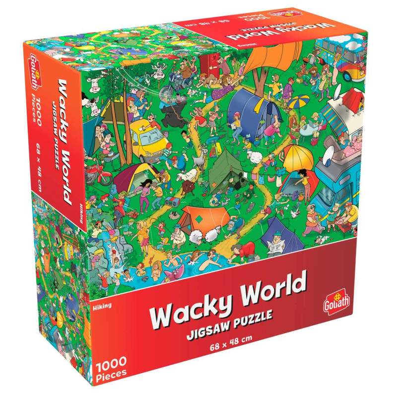 Wacky World Hiking 1000 Pcs