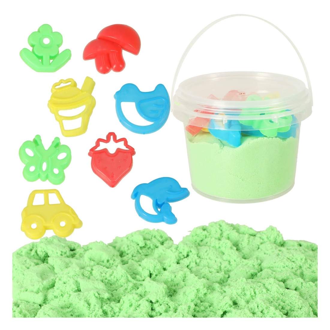 Lightweight Kinetic Sand - Relaxing & Never Dry