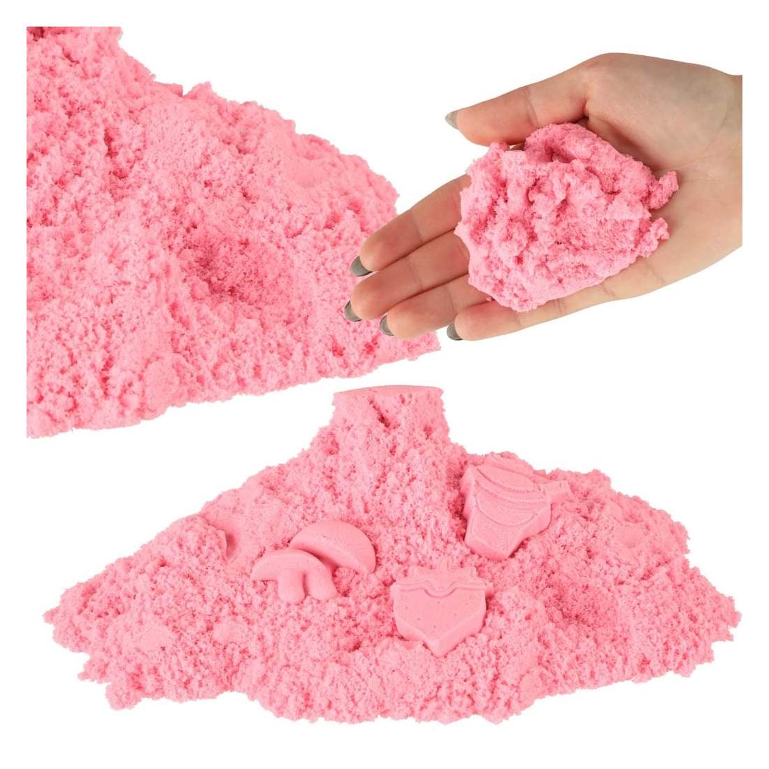 Magisk sand: Formbar, hållbar och stimulerande leksand