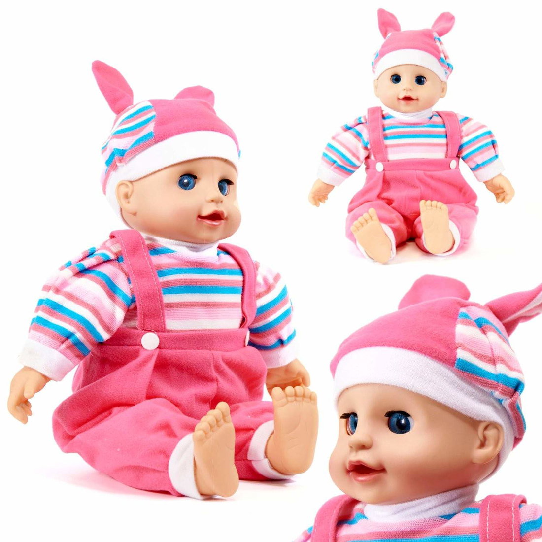 Realistic Maja doll 40 cm with sound and shutter function