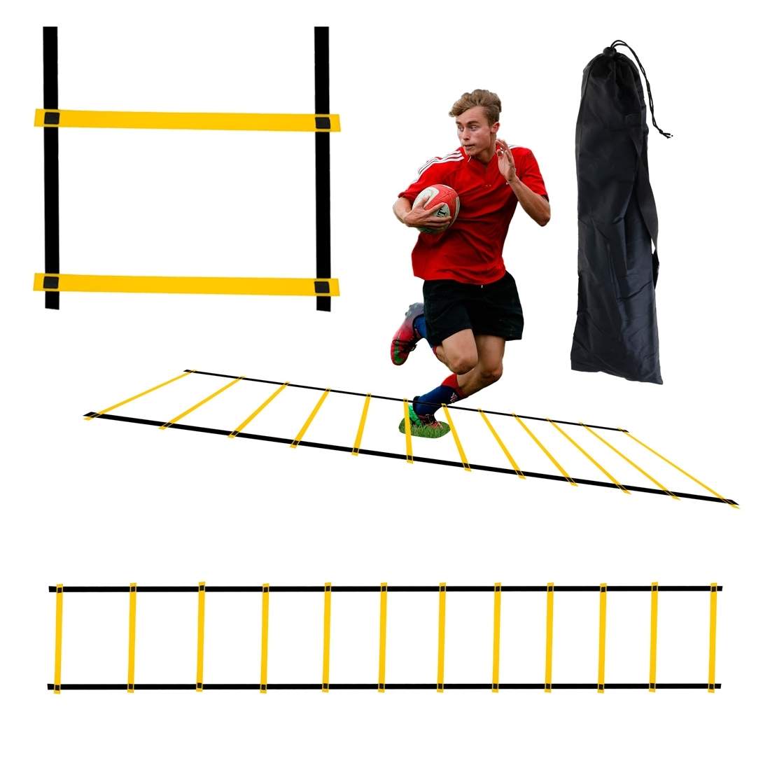 Coordination ladder 6m - Agility, Leg strength, Indoor/Outdoor