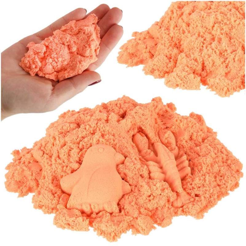 Kinetic Sand 1 kg - Orange scented and Moldable