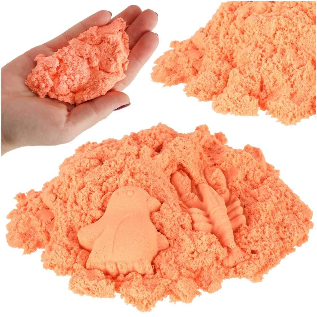 Kinetic Sand 1 kg - Orange scented and Moldable