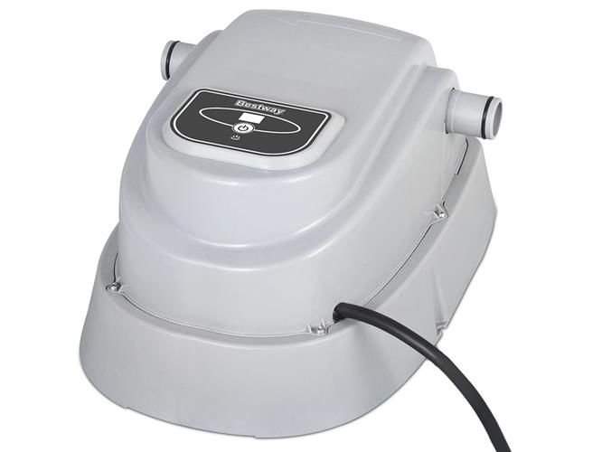 Energy efficient pool heater with safety system