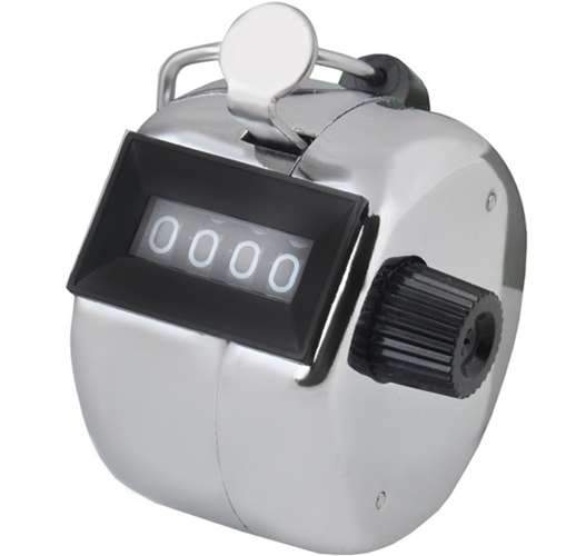 Ergonomic Manual Counter with Buckle 70g