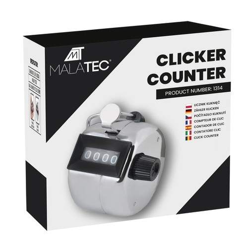 Ergonomic Manual Counter with Buckle 70g
