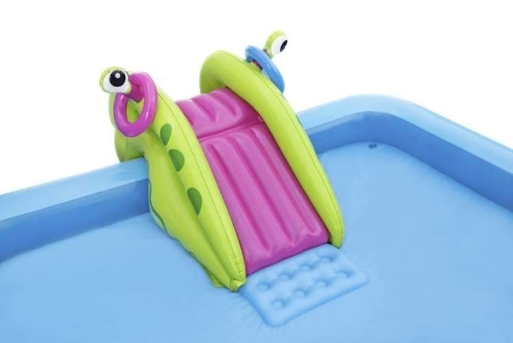 Inflatable Water Play with Slide & Sprinkler