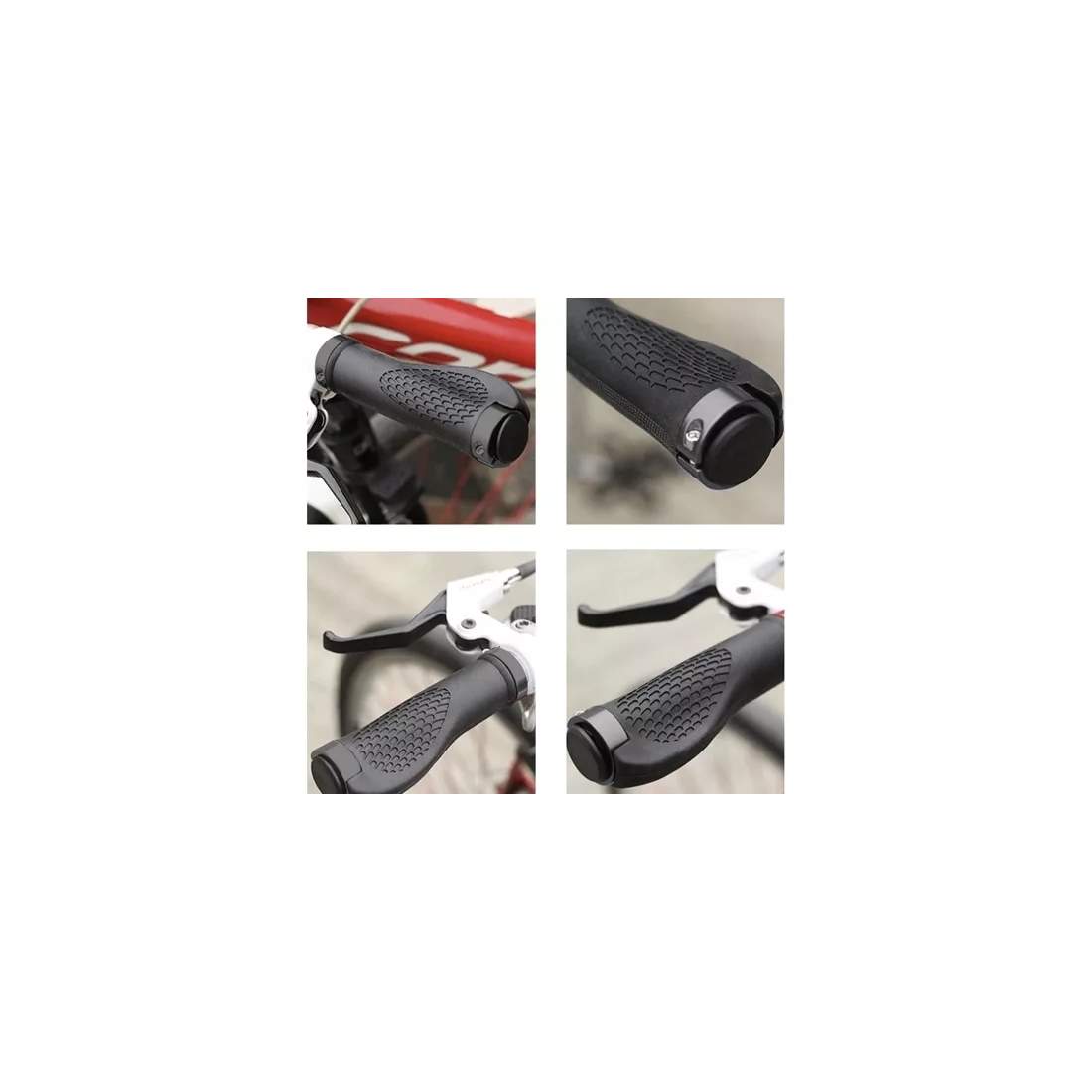 Ergonomic Bicycle Handles with Cushioning