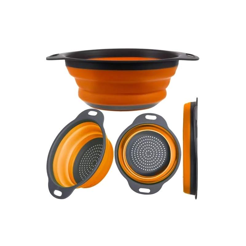 Collapsible Colander - Compact and Easy to Carry