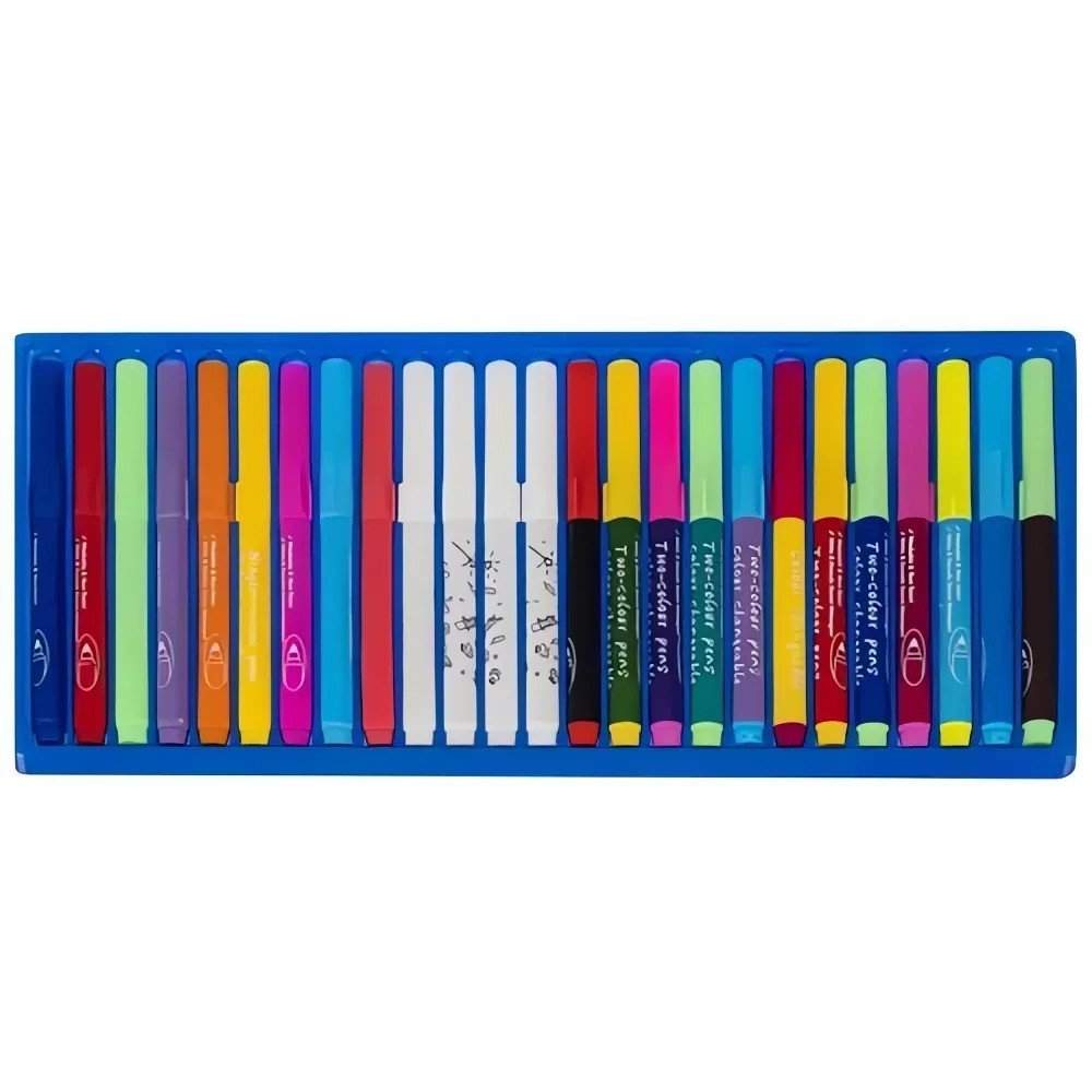 Set of 25 colored pencils