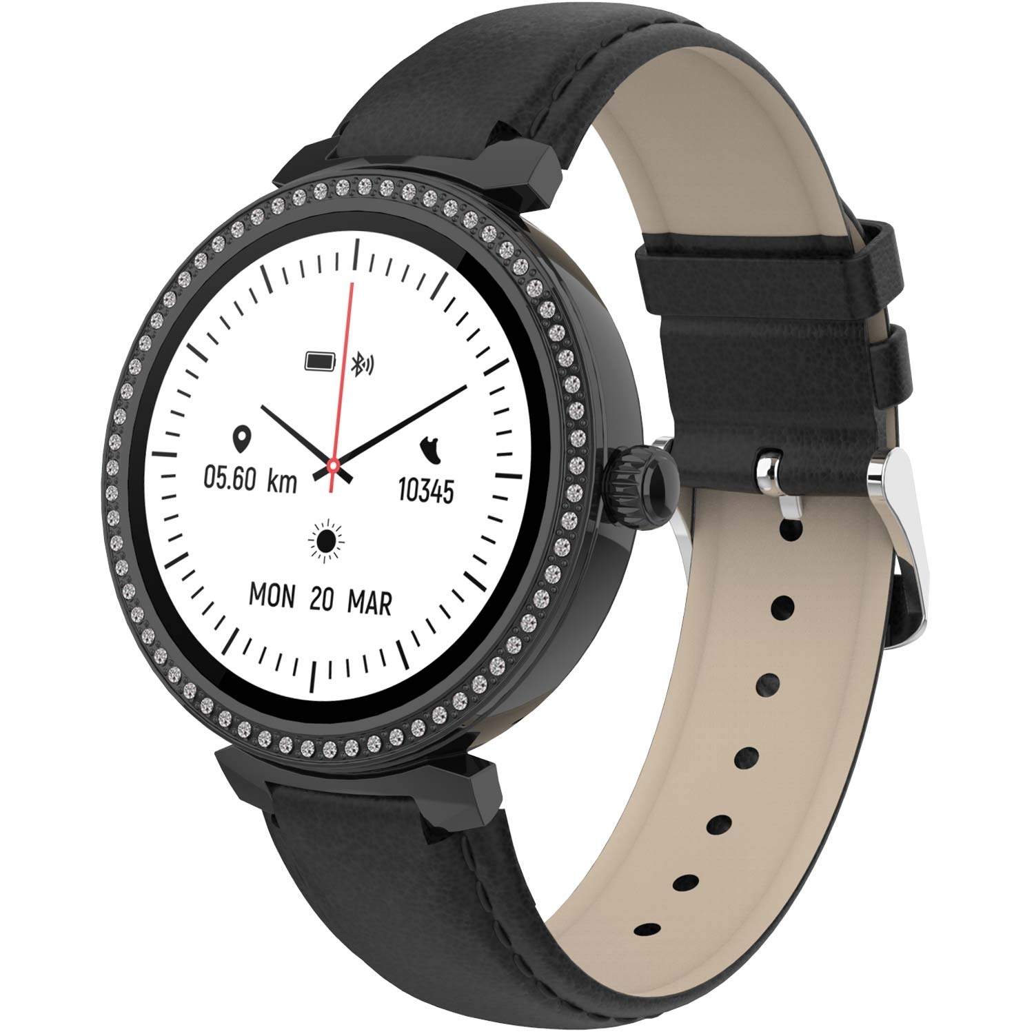 SWC-342B Bluetooth SmartWatch with heart rate & blood oxygen sensor