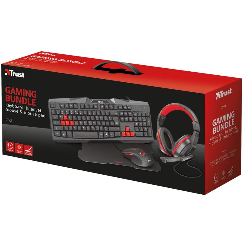 Ziva 4-in-1 Gaming bundle