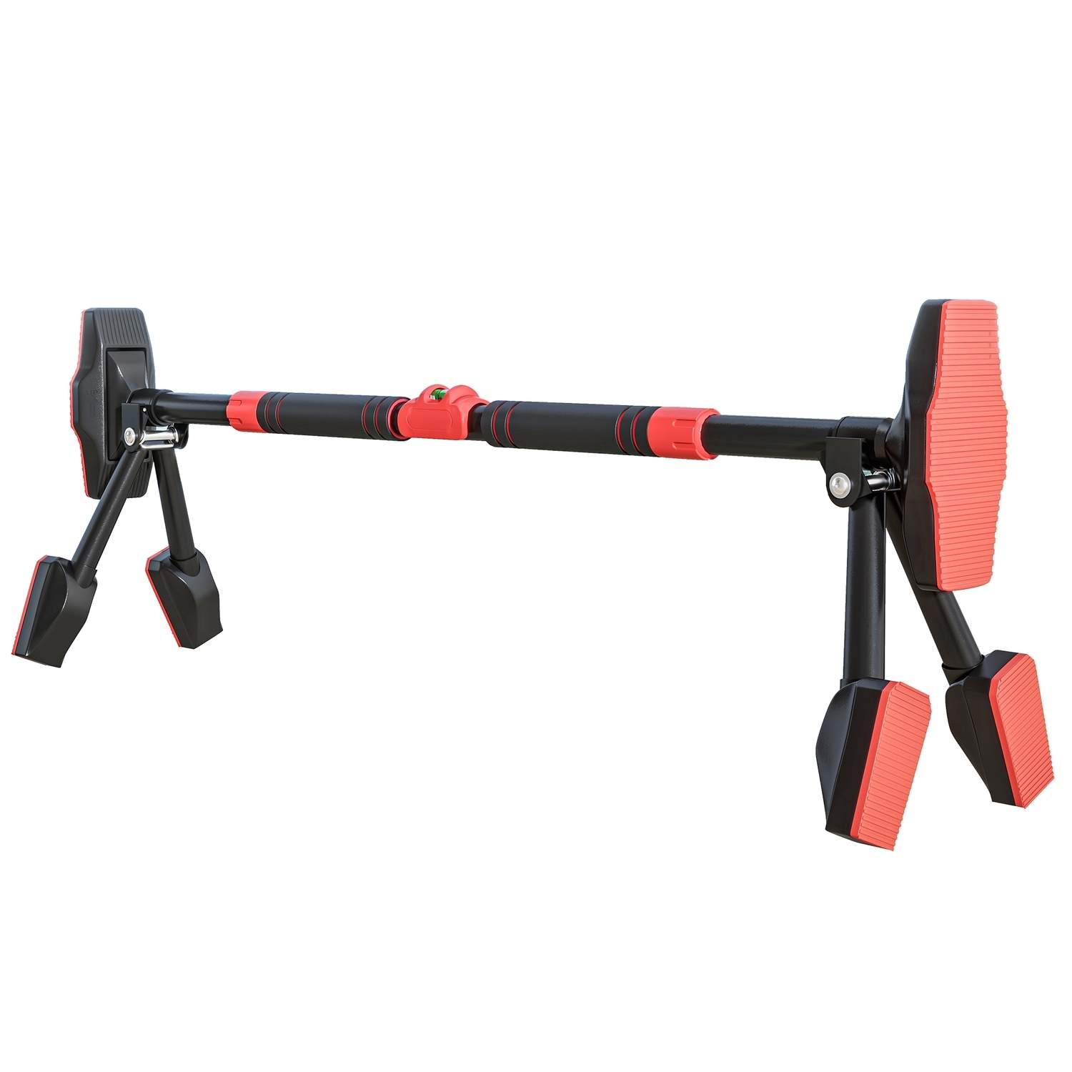 Pull-up bar, adjustable pull-ups with level meter, for door frames ...