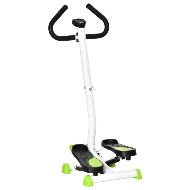 Stepper Fitness Swing Stepper with LCD screen and handle Home trainer ...