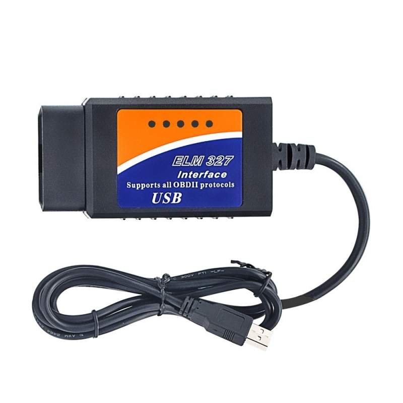 ELM327 / ELM 327 / OBD2 USB Bildiagnostik Felkodsläsare