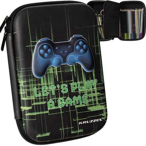 Foldable pencil case for school and office