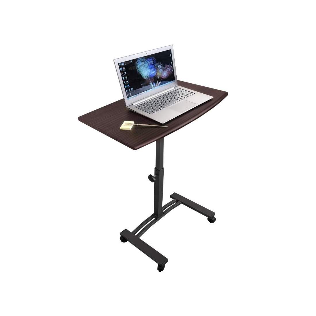 Tatkraft, Salute - Adjustable Laptop Table with Wheels