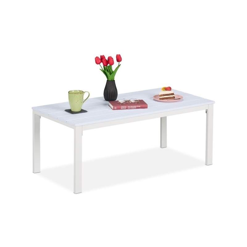 Rectangular garden table