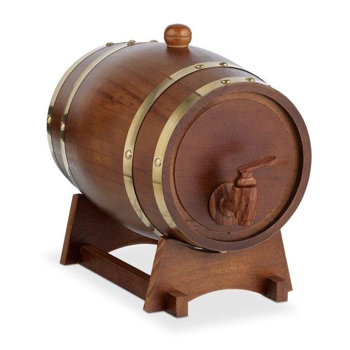 Small wooden barrel 2.2 liters